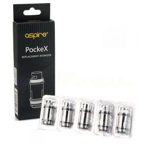 Aspire PockeX Coils 5 Pcs (Best Prices In Europe) → Just Vape
